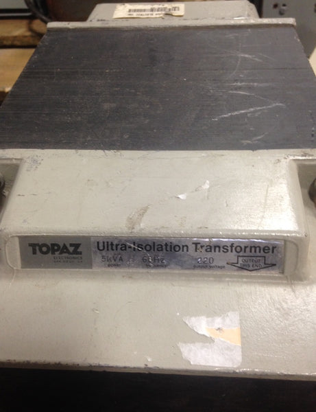 Topaz 5kva Ultra-Isolation Transformer – Sprecher & Schuh Parts